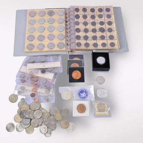 MYNTSAMLING, Sverige, en del silvermynt. Mynt, Medaljer & Frimärken - Mynt - Auctionet