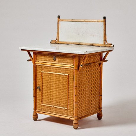 BODAFORS CHAIR- & MÖBELFABRIK, a colonial-style washstand, 1890s ...