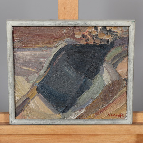 BENGT CRANTZ. OIL ON PANEL, signed. Art - Paintings - Auctionet