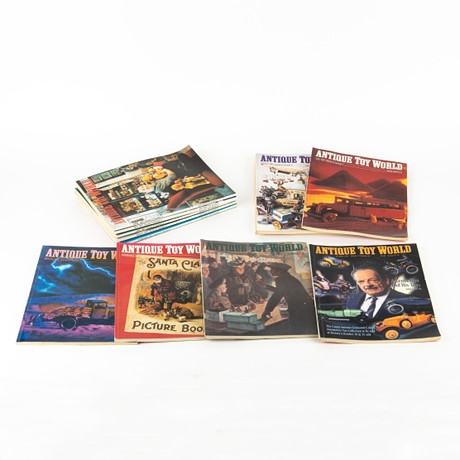 ANTIQUE TOY WORLD MAGAZINE årgång 1997, 12 nummer. Leksaker - Leksaker ...