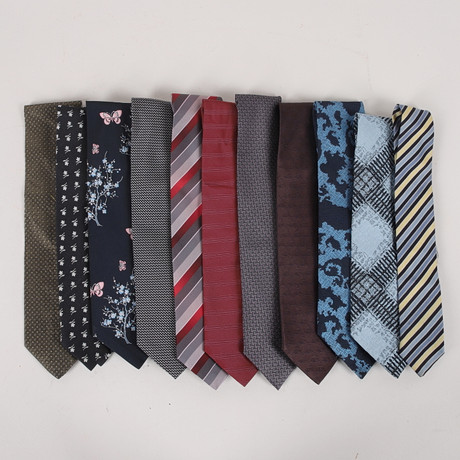 SLIPSAR PARTI, 11 st, textil, bl.a. Wolsey, Skifter of Copenhagen och ...