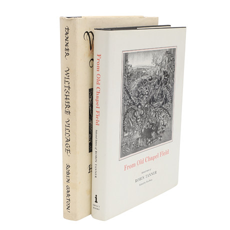 HEATHER AND ROBIN TANNER. Wiltshire Village. Signed Copy, 1968, and one ...
