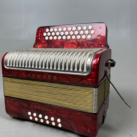 ACCORDION, Hohner Corona II, Germany. Miscellaneous - Musical ...