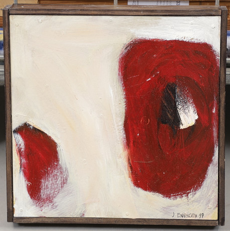 JENNY ENEROTH. Olja på pannå, signerad och daterad -99. Konst - Måleri ...