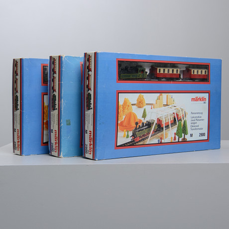 MÄRKLIN, 2900, 3 pcs, train sets. Toys - Toys - Auctionet