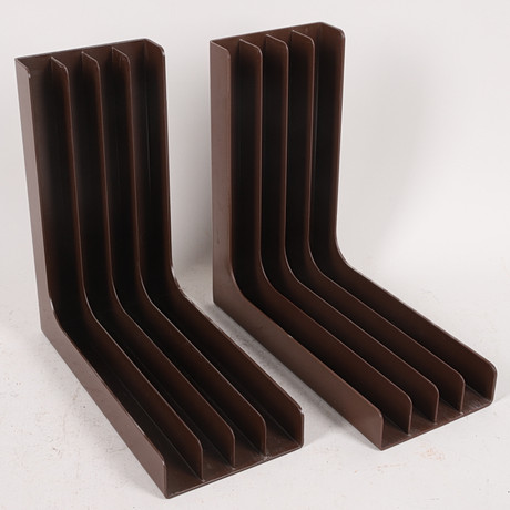 SKIVSTÄLL, plast, Gustavsberg, 1970-tal. Övrigt - Övrigt - Auctionet
