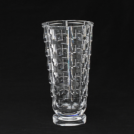 VASE, glass, "A thousand windows" Simon Gate Orrefors. Glass - Other ...