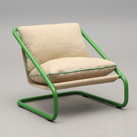 CHARLOTTE RUDE & HJÖRDIS OLSSON-UNE. An IKEA 'GoGo' armchair, 1980's ...