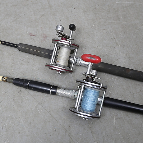 SEA FISHING RODS, 2 pcs, ABU Garcia Admiral 300 with ROLLS ...
