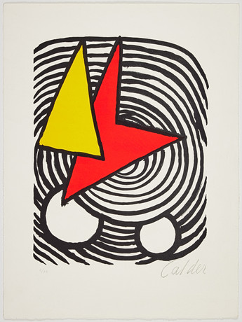 ALEXANDER CALDER. “Triangle and Quadrilatère”. Art - Engravings ...