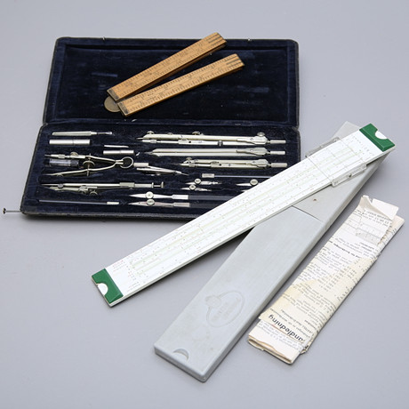 RITDON, A DIPSTICK AND COUNTING NEEDLE, 20th century. Miscellaneous ...