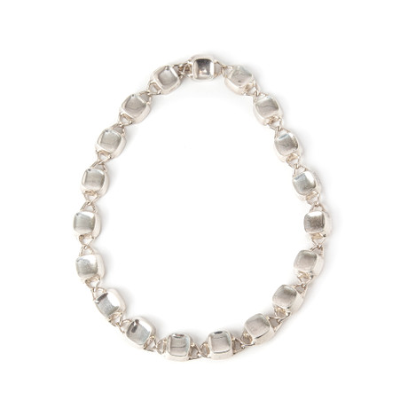 SIGURD PERSSON, a silver necklace from the series “Skåla och Ruta ...