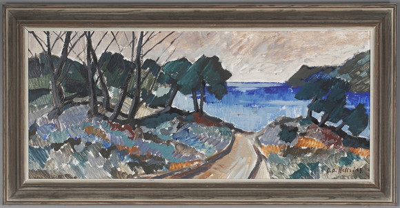 DAG BJÖRN HELLSING. Landscape, oil on panel, signed. Art - Paintings ...