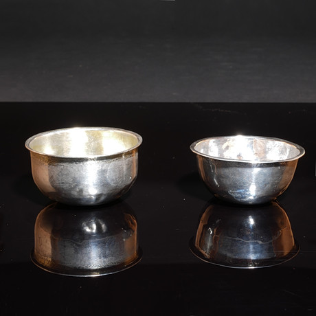 TUMLARE, 2 st, silver, 1700-talets 3:e kvartal. Silver & Metall - Silver - Auctionet