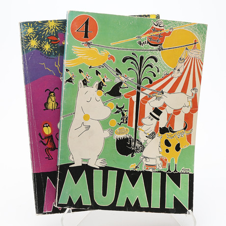 MUMINTROLLEN. SERIEALBUMEN MUMIN 4 OCH MUMIN 6 AV TOVE OCH LARS JANSSON ...