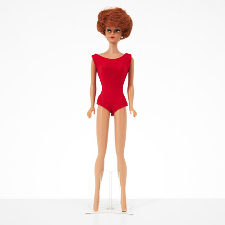 BARBIE, #850 Titian (Redhead) Bubble-Cut, Midge T. M. © 1962 Barbie ...