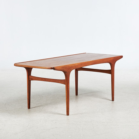 JEAN HUBER, a mid-20th century “Focus” teak teak coffee table ...