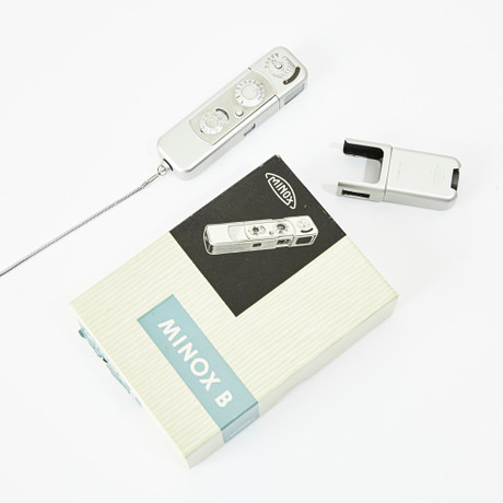 MINOX, spy camera, miniature camera, model B, manufactured between 1958 ...