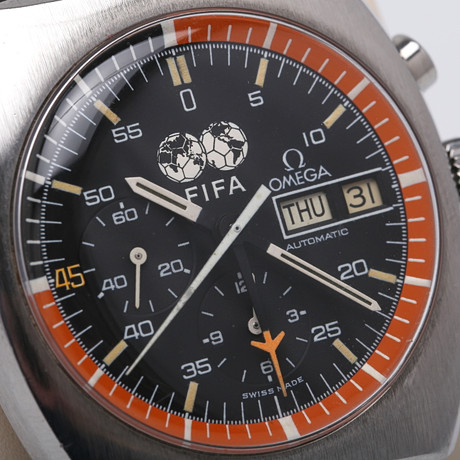 OMEGA “FIFA” REFEREE'S WATCH AUTOMATIC, wristwatch, steel, 1970s ...