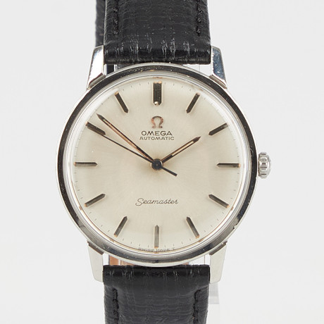 OMEGA, wristwatch, Seamaster 34 mm, steel, automatic, plastic crystal ...