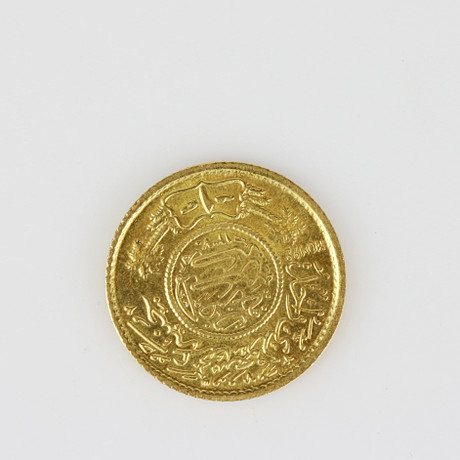 A coin, gold 22k, Kingdom of Saudi Arabia. Coins, Medals & Stamps ...