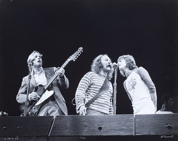 ED FINNELL (USA/Sweden, born 1956): Crosby, Stills, Nash, “Summertour ...