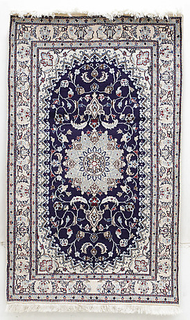 MATTA, Persisk, Nain med silkesinslag, 200 x 120 cm. Mattor & Textil ...