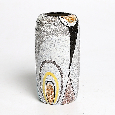 VAS, keramik, "Rumba Flora", Gouda, Holland, 1950-tal. Keramik ...