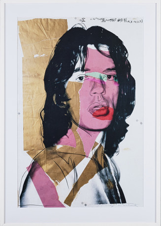 POSTER. Mick Jagger in 1975, after Andy Warhol, offset print. Art ...