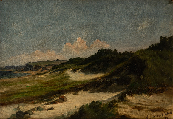 ADOLF LOHSE (1829-1907). Coastal landscape. Art - Paintings - Auctionet