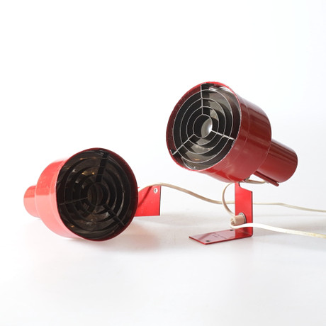 VÄGGLAMPOR, 1 par, Kostalampan, no. 1401, 1970-tal. Belysning & Lampor ...