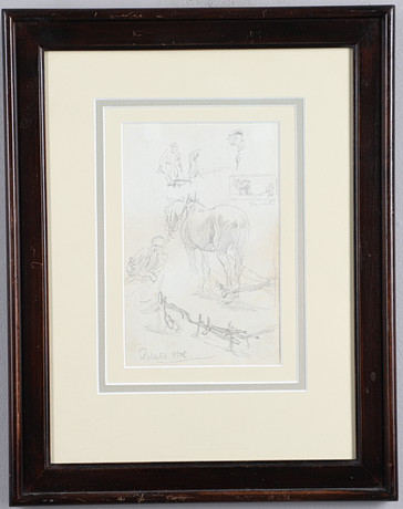 GEORGE SOPER RI (1870-1942). POTATO HOE. Art - Drawings - Auctionet