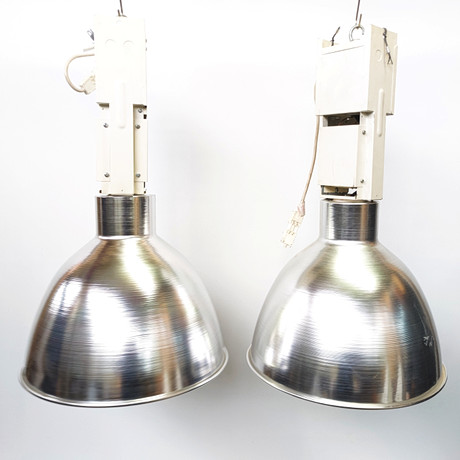 WHITECROFT LIGHTNING PENDANT LAMP WITH 2 SHADES, TRANSFORMER AND LIGHT ...