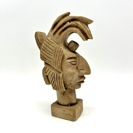 HANDMADE NOSTALGIA: VINTAGE FIGURE MADE OF PLASTOLINE IN LIGHT BROWN ...