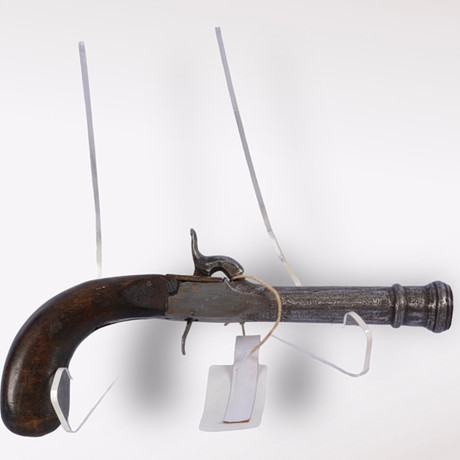 SLAG LOCK GUN, Belgium, Blunderbuss, 1830/40s. Weapons & Militaria ...