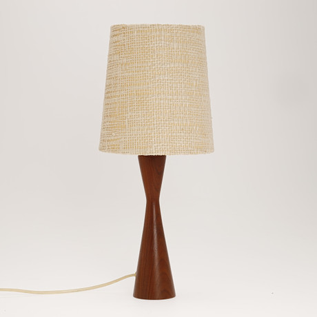 DANSK DESIGN. A teak table lamp, Denmark, mid 20th century. Lighting ...