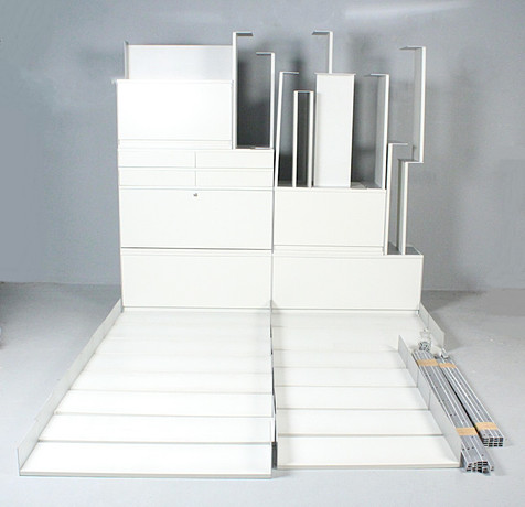 DIETER RAMS for VITSOE. Modular shelving system/Shelf wall, model '606 ...