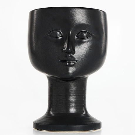 LISA LARSON, Face vase/outer lining, marked LISA L., MADE IN SWEDEN ...