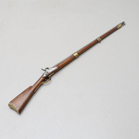 PERCUSSION LOCK RIFLE, CONVERSION MODEL 1815/45. Weapons & Militaria ...
