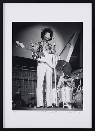 JIMI HENDRIX WESTERÅS 1967 ORIGINAL PHOTOGRAPH. Books, Maps ...