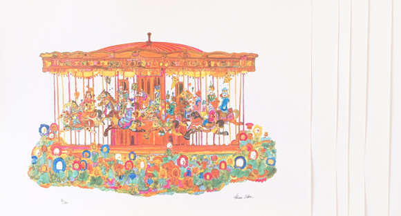 DIANE ELSON. Folder with 6 lithographs, signed. Art - Engravings ...