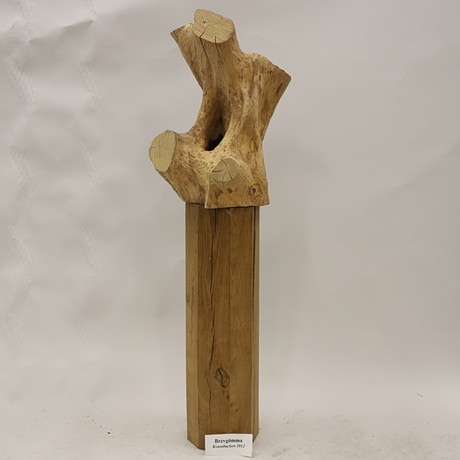 PER FALK. skulptur, "Brevgömma", trä, signerad. Konst - Skulptur ...