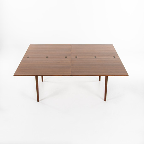 MATBORD MED UTVIKBARA OCH VRIDBARA SKIVOR, 145 - 290 cm långt, teak ...