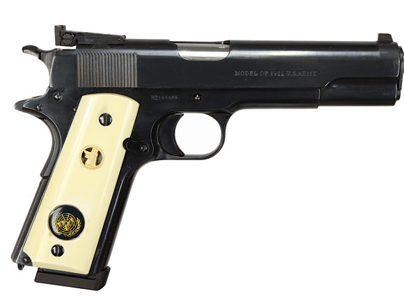 PISTOL, Semi-automatic, make Colt, model 1911 Custom, calibre .45 ACP, no. 166686, se no ...