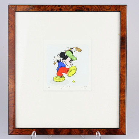 SOWA & REISER, Etching 164/500, Mickey Mouse, Walt Disney. Art ...