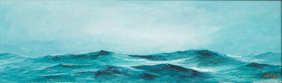 AXEL LIND. olja på duk, signerad. Konst - Måleri - Auctionet