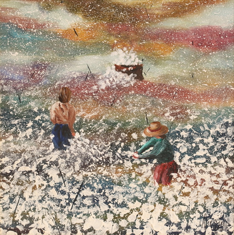 ALEX MILES. Oil on canvas, signed. Art - Paintings - Auctionet