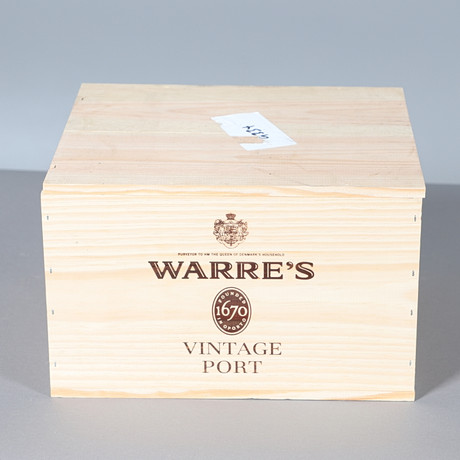 WARRE'S VINTAGE PORT - CASED. Wine, Port & Spirits - Auctionet