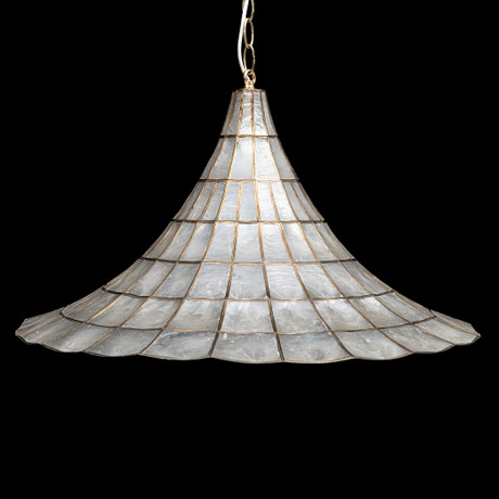A tiffany-style seashell ceiling lamp, 20th century. Lighting & Lamps ...