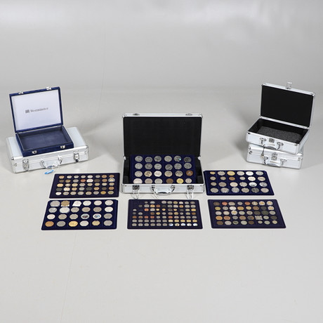 A COLLECTION OF ASSORTED DECIMAL AND PRE DECIMAL COINS TO INCLUDE ...